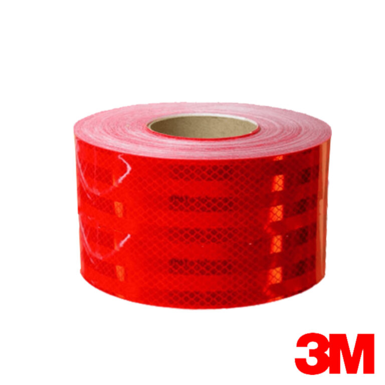 Cinta 3M Reflectiva Roja para Transporte - Paimun Industrial SA