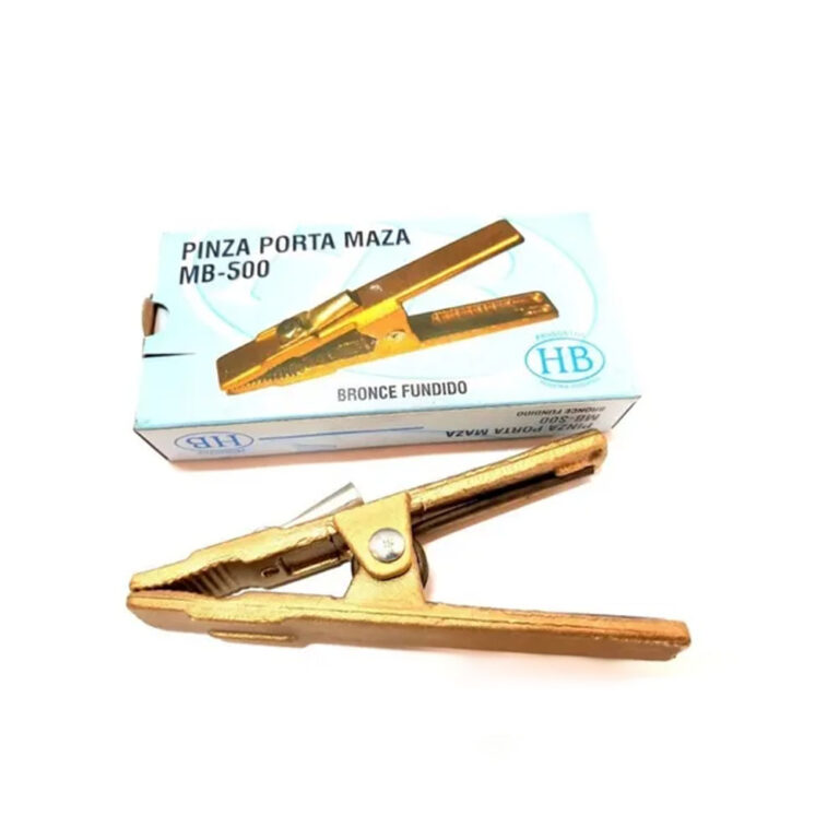 Pinza porta masa bronce HB 500 Amp. - Paimun Industrial SA