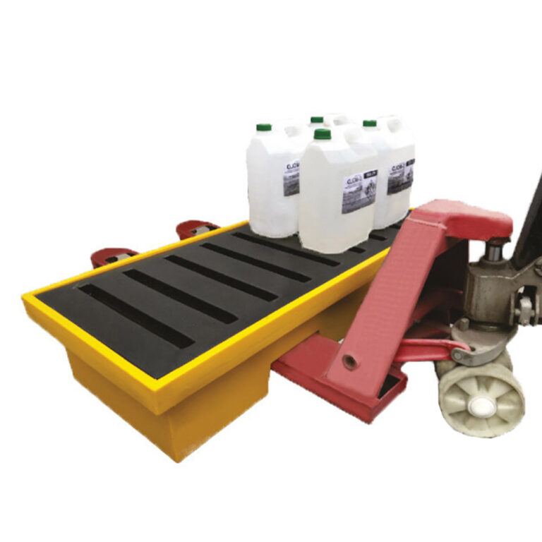 Pallet Antiderrame para 8 Bidones Reforzado - Paimun Industrial SA