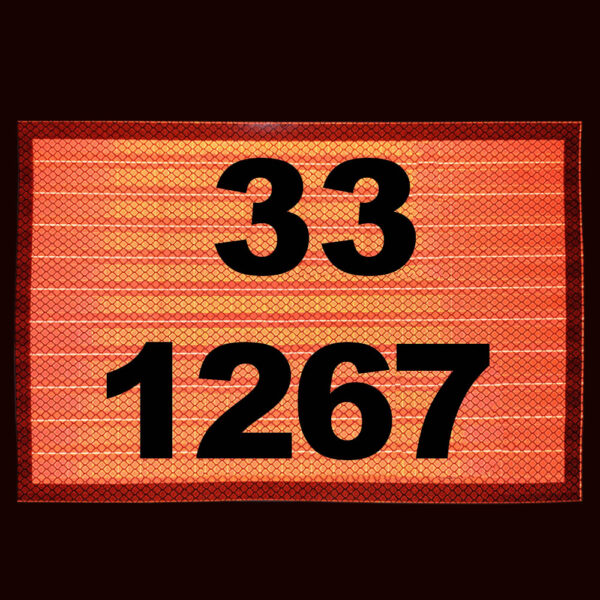 Cartel INDICADOR RIESGO Reflectivo Transporte 33-1267 - Paimun ...